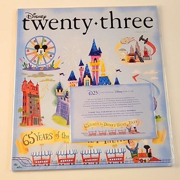 Disney | Other | Nib Fall 220 D23 Magazine | Poshmark